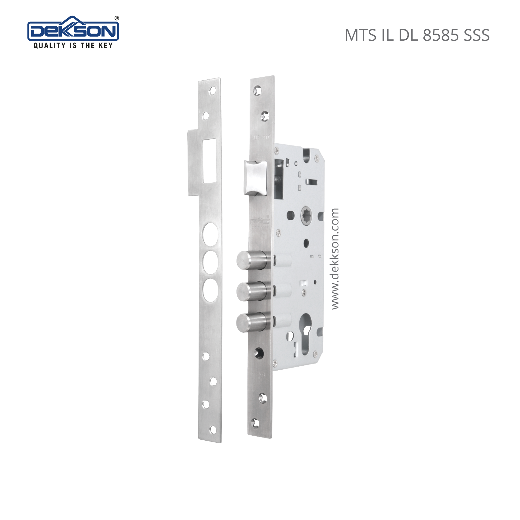 MORTISE HEAVY DUTY HI-GRADE MTS IL DL 8585 SSS | Dekkson | Door handle ...