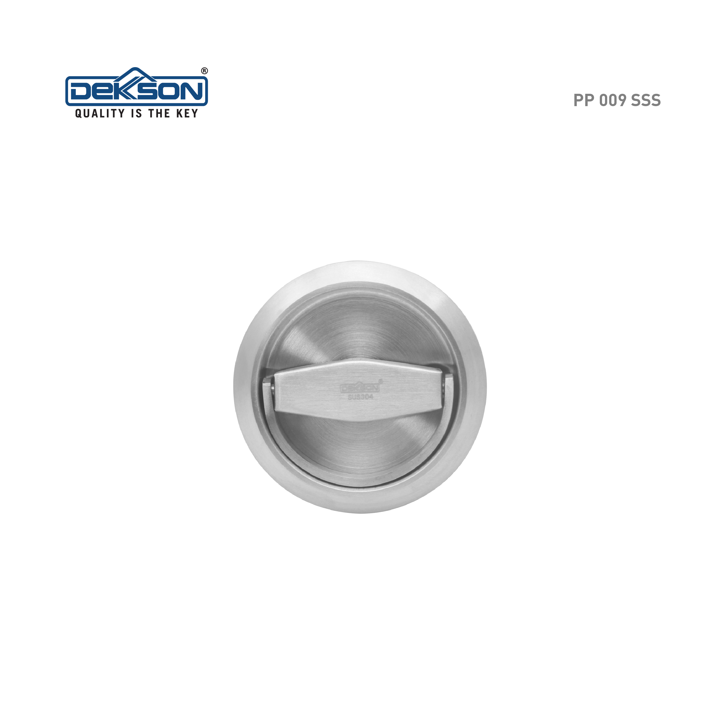 Pull Plate PP 009 SSS | Dekkson | Door handle & closer, floor hinges ...