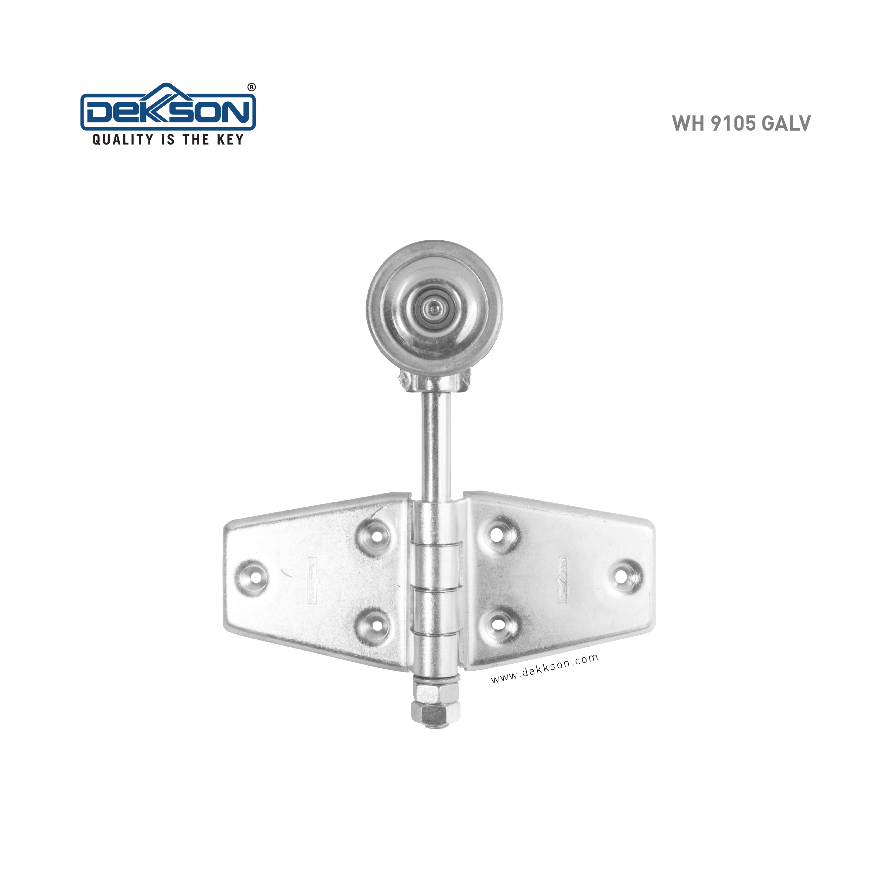WH 9105 (57MM) GALV | Dekkson | Door handle & closer, floor hinges ...