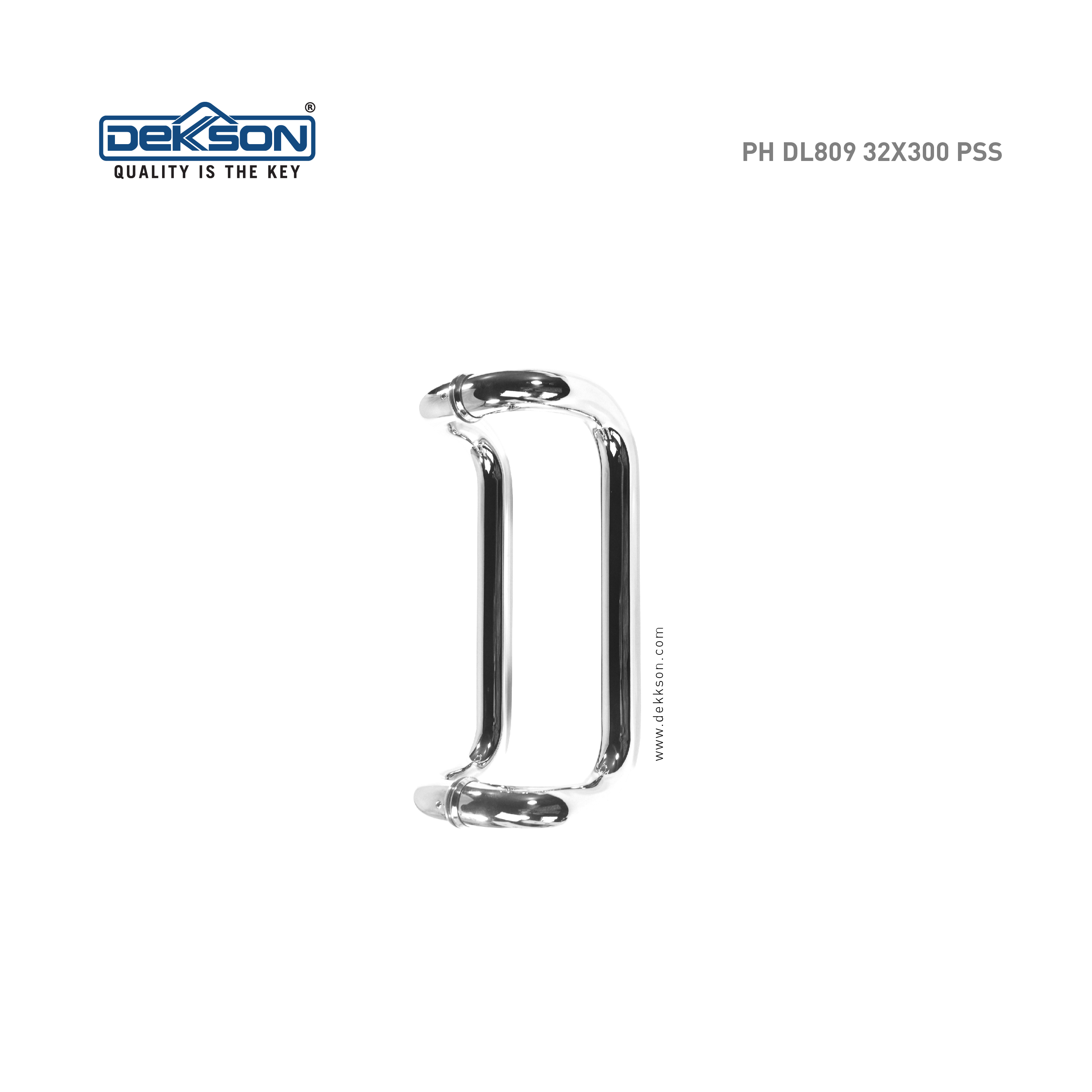 PULL HANDLE DELUXE PH DL809 32X332X300 PSS | Dekkson | Door handle ...