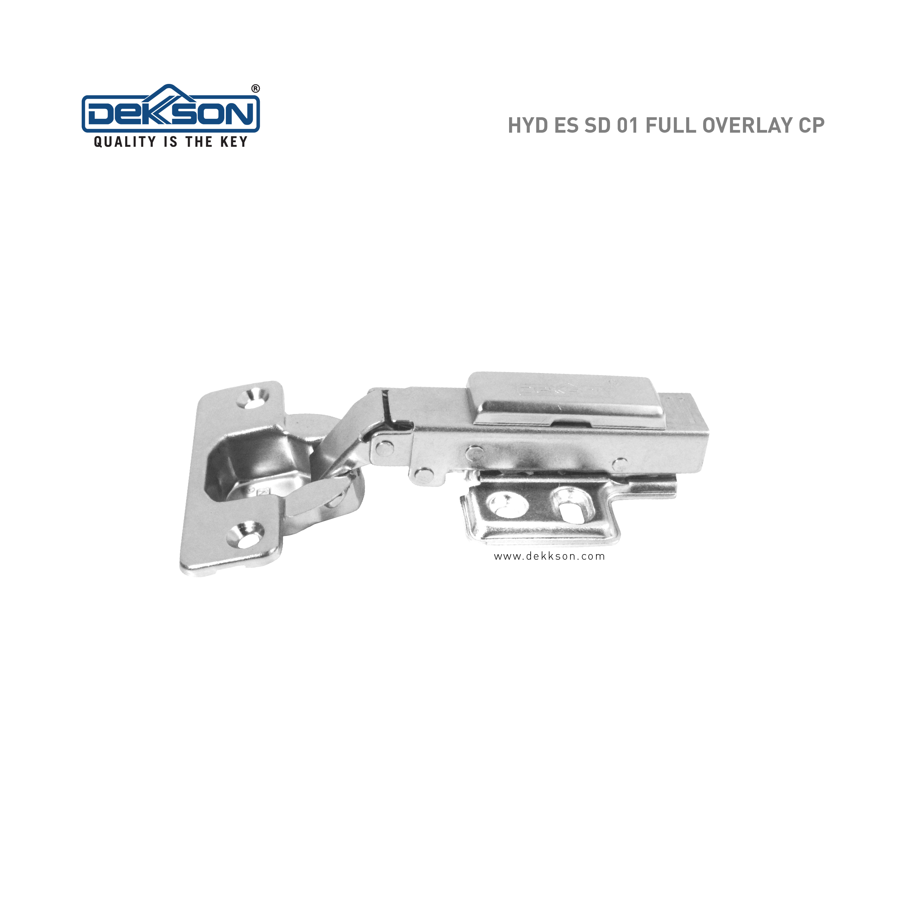 HINGE HYD 304 ES SD101 FULL OVERLAY PSS | Dekkson | Door handle ...