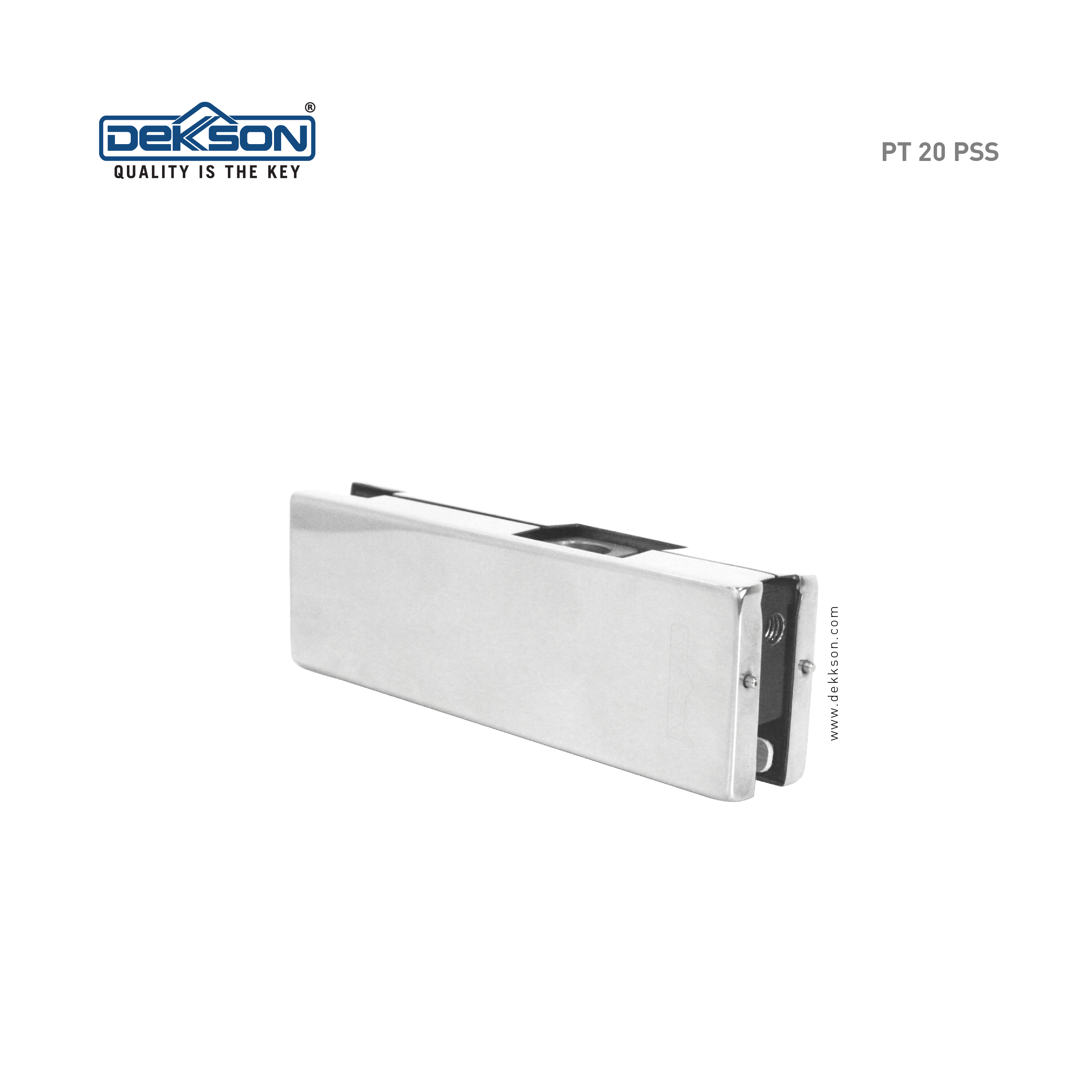 Patch Fitting PT 20 PSS | Dekkson | Door handle & closer, floor hinges ...