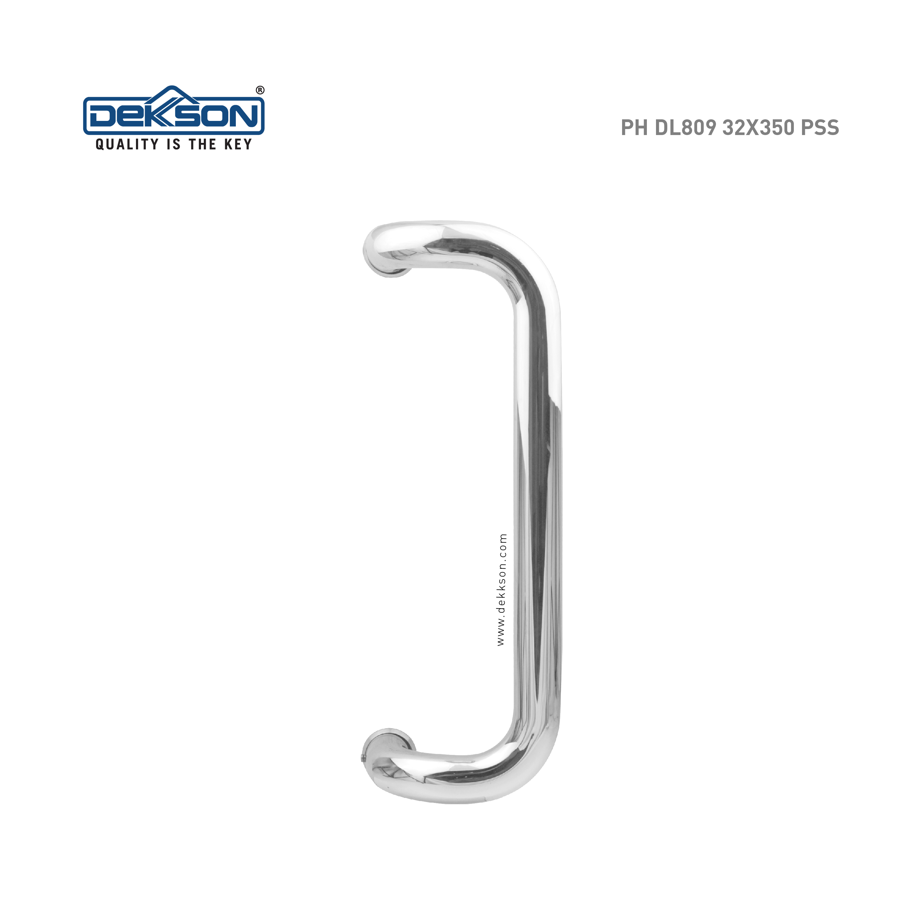 PULL HANDLE DELUXE PH DL809 32X382X350 SSS | Dekkson | Door handle ...