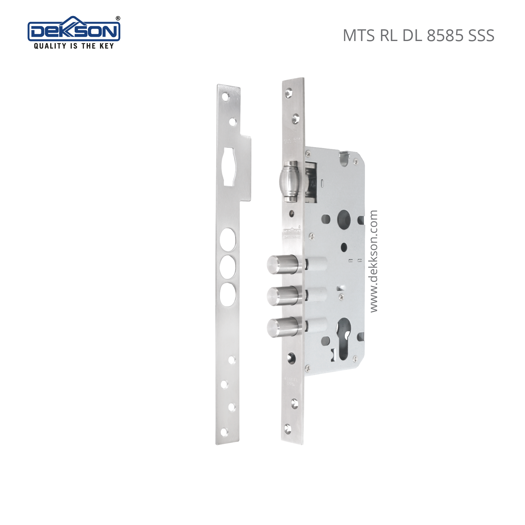 MORTISE HEAVY DUTY HI-GRADE MTS RL DL 8585 SSS | Dekkson | Door handle ...